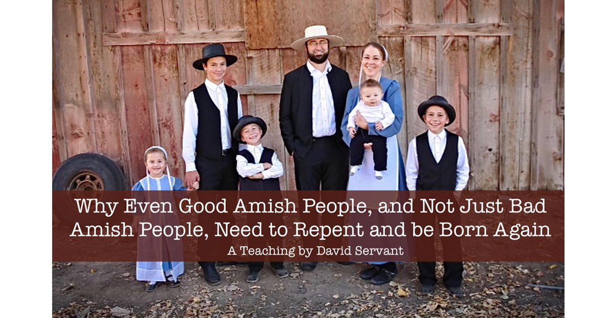 From the Peace Barn: Why Even Good Amish People, and Not Just Bad Amish ...