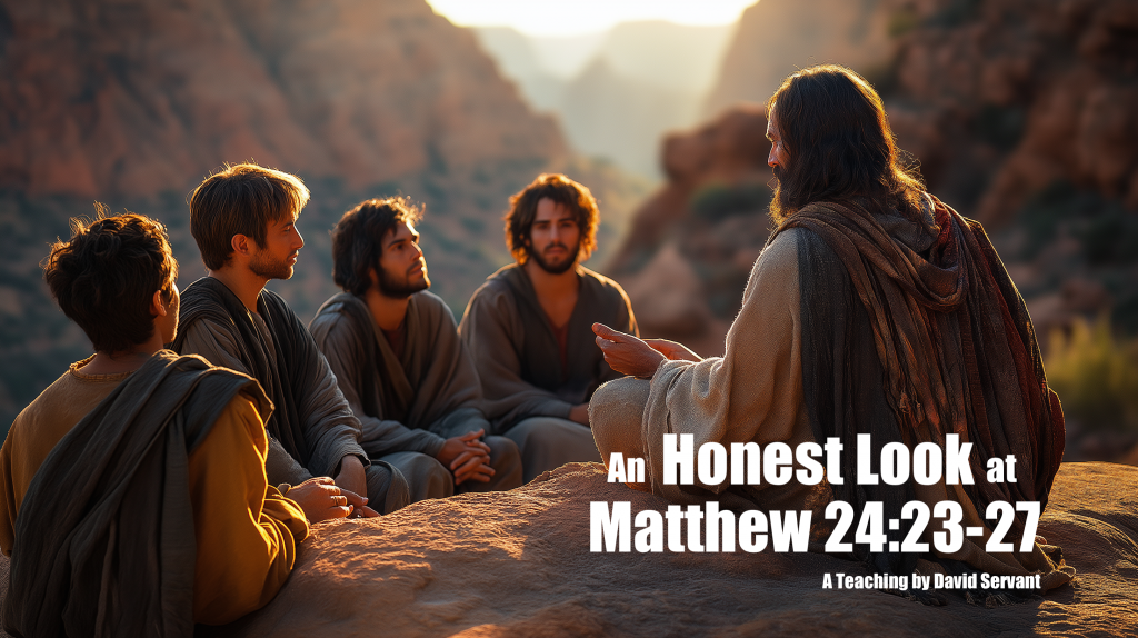 An Honest Look at Matthew 24:23-27 - David Servant