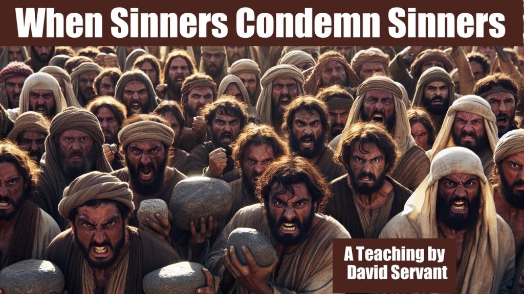 When Sinners Condemn Sinners - David Servant